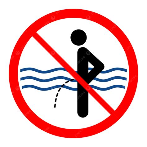 No Peeing In The Pool Vector No Peeing In The Pool No Peeing In The