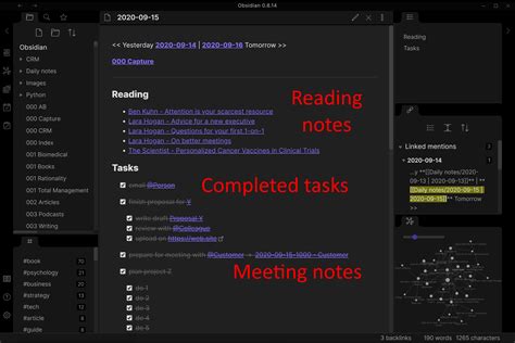 Obsidian Zettelkasten Template