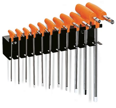 Set Of 11 Offset Hexagon Key Wrenches With High Torque Handles Item 96t With Support Beta