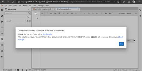 Couldnt Add Kubeflow Pipeline Runtime Configuration · Issue 228 · Os Climateaicoe Osc Demo