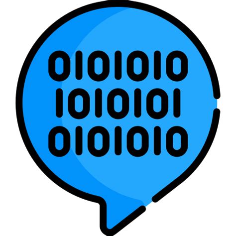 Binary Code Special Lineal Color Icon