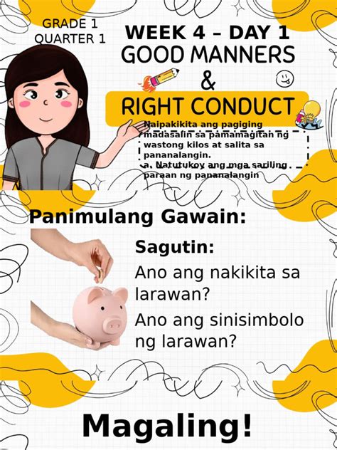 Grade 1 Gmrc Week 4 Pdf