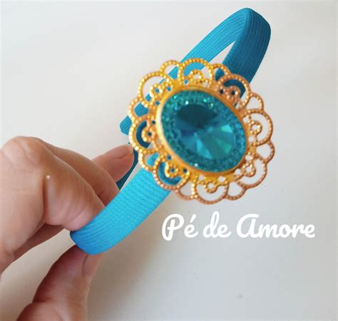 Kit 15 Tiaras Princesa Jasmine Lembrancinha Elo7