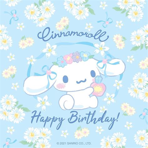 Printable Cinnamoroll Birthday