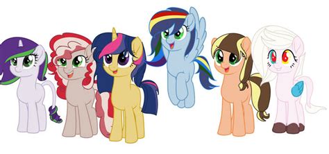 Mane 8 Next Gen By Moonlightmovieyt On Deviantart