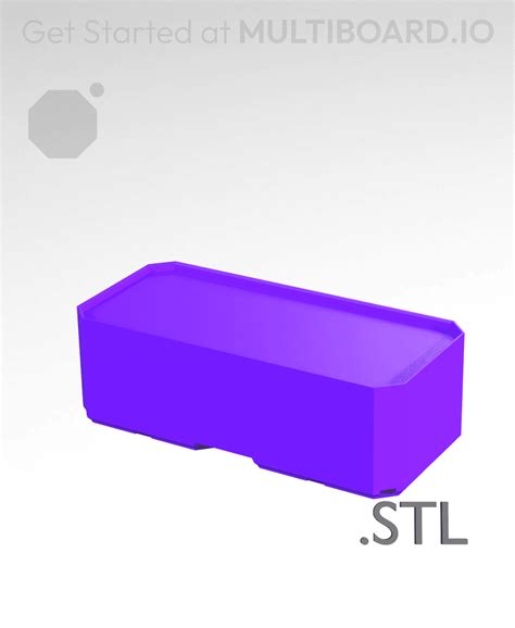 2x1x0·75 Multibin Insert Stl Remixing File 3d Model By Multiboard On Thangs