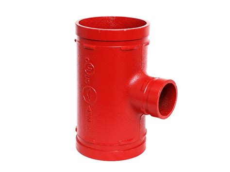 Grooved Reducing Tee Grooved Tees Manufacturer Ht Casting