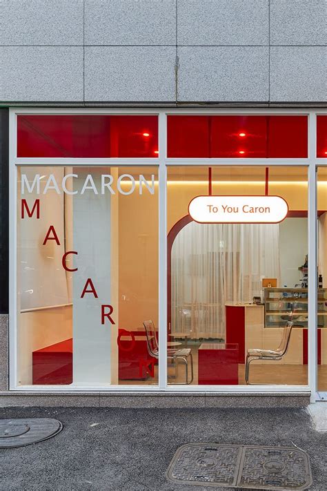 No1127 투유카롱 레드컬러로 포인트를 준 11평 마카롱 전문점 인테리어 Cafe Interior Design Store Design Interior