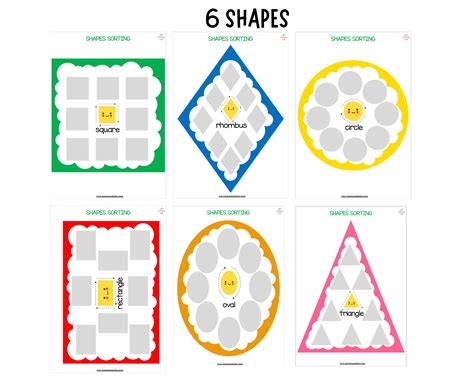 2D Shapes Sorting Game Sort By Shape Activity Shape Etsy