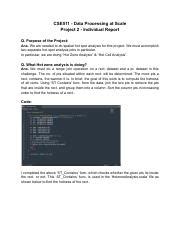 Spatial Hot Spot Analysis In Data Processing At Scale Course Hero