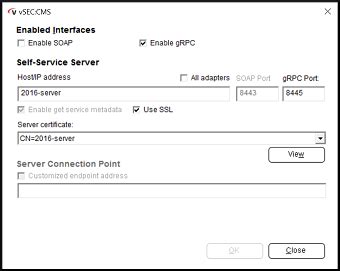 VSEC CMS Client Server Communication Versasec VSEC CMS Client Server Communication Versasec