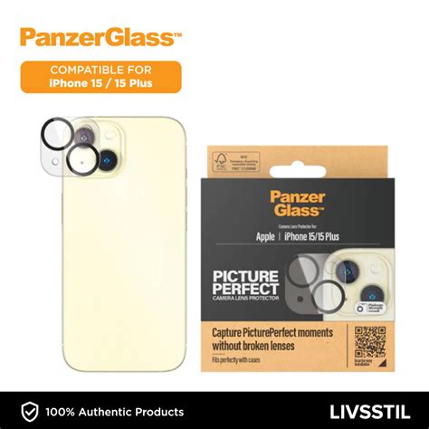 Panzerglass™ Pictureperfect Camera Lens Protector For Apple 15 15 Plus Shopee Malaysia