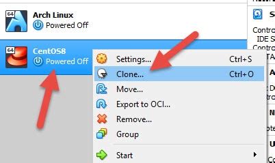 Clone Virtual Machines In VirtualBox Linked Clone CloneVDI And CLI