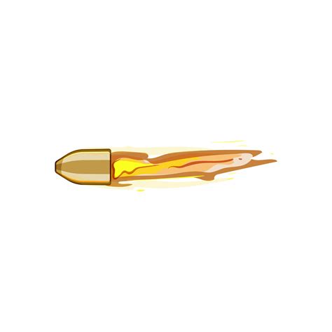 fire bullet flying cartoon vector illustration 41498855 vector art at vecteezy
