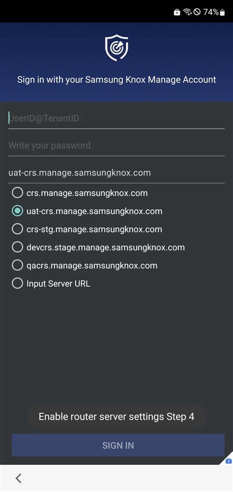 Get Started With Uat User Acceptance Testing Samsung Knox Documentation