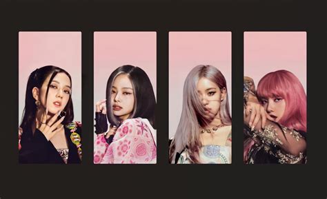 Blackpink 4 1 Desktop Wallpaper Pink Wallpaper Laptop Blackpink