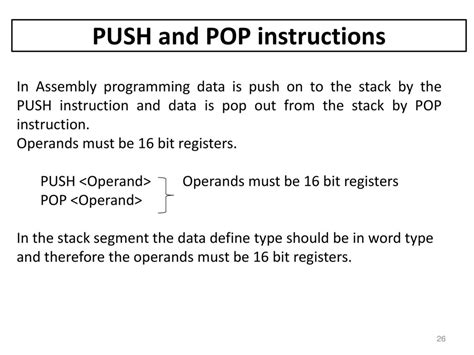 Instruction Set Architecture Ppt Download