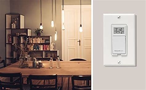 Honeywell Home 7 Day Programable Light Switch Timer Energy Cuotas Sin Interés