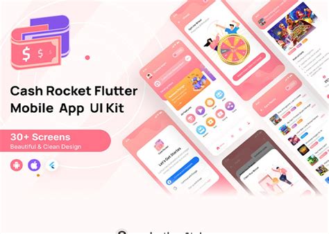 Cash Rocket Reward Flutter App Ui Kit Android And Ios Acnoo Team