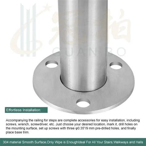 Steps Stainless Steel Handrail Load Handrail For Outdoor Steps Outdoor