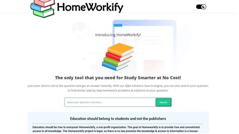 Homeworkify Overview 2025 Pricing And Best Features