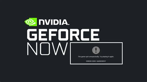 How To Fix Nvidia Error Code 0x8003001f Geforce Now Artofit