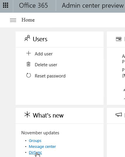 Office 365 Directory Synchronization Troubleshooting Tool