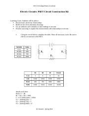 Electric Circuits Constructing And Analyzing Circuits With PhET Course Hero