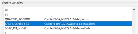 Need Help With Questa Intel® Fpga Starter Edition License Intel Community