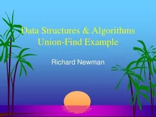 Ppt Chapter Union Find Algorithms Powerpoint Presentation Free