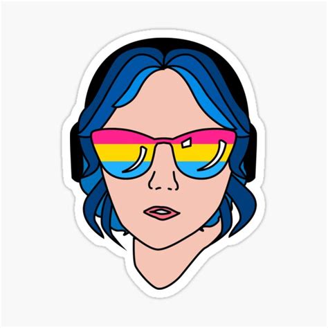 Pan Pride Sticker For Sale By Nakajogeek Redbubble