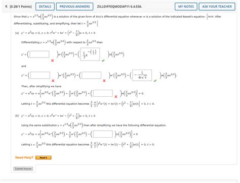 Solved Differentiating Substituting And Simplifying Then