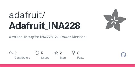 github adafruit adafruit ina228 arduino library for ina228 i2c power