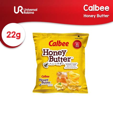 Calbee Potato Chips Honey Butter 22g Shopee Philippines