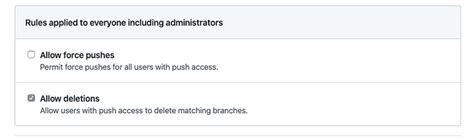 Deleting Protected Branches Is Hard Community Discussion GitHub