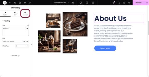 How Do I Create Anchor Links Elementor