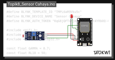 Topik8 Sensor Cahaya Ino Copy Wokwi ESP32 STM32 Arduino Simulator