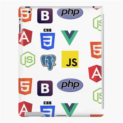 Html Css Javascript Coding Sticker Pack Ipad Case And Skin For Sale By Venomkage Redbubble