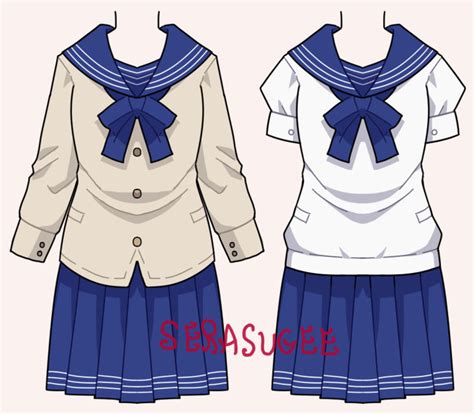 Sailor Uniform 4 By Serasugee On Deviantart