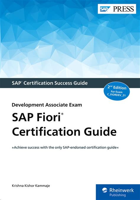 SAP Fiori Certification Exam Guide For C FIORDEV 21 By SAP PRESS