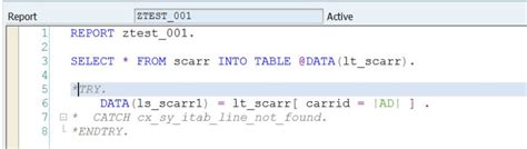 New Abap Read Table With Value Construct Sapcodes