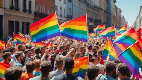 Premium Photo Unity In Colors Vibrant Pride Parade Celebration