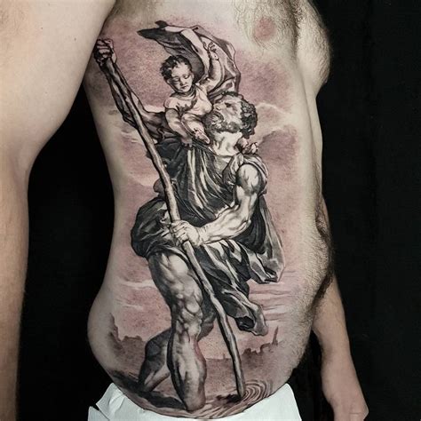 St Christopher Tattoo Traditional Meaning And Timeless Design Guide