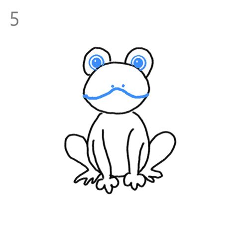 How To Draw A Frog Step By Step Easy Drawing Guides Drawing Howtos