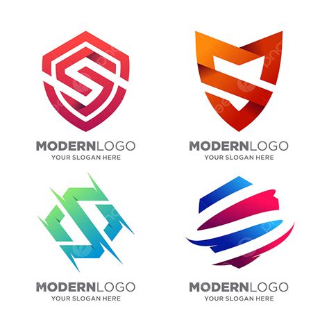 현대 방패 문자 S 로고 디자인 개요 알파벳 배경 Png 일러스트 및 벡터 에 대한 무료 다운로드 Pngtree