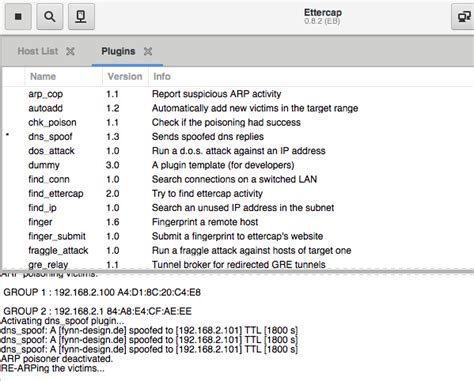 DNS Spoofing Does Not Work Issue Ettercap Ettercap GitHub