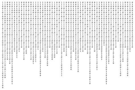 Premium Vector Binary Code Zero One Abstract Matrix White Background With Binary Computer Code