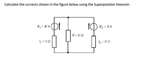 Solved Calculate The Currents Shown In The Figure Below Chegg