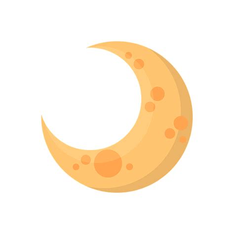 卡通画风月亮宝宝