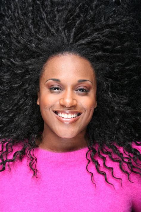 Beautiful African American Plus Size Model Stock Image Image Of